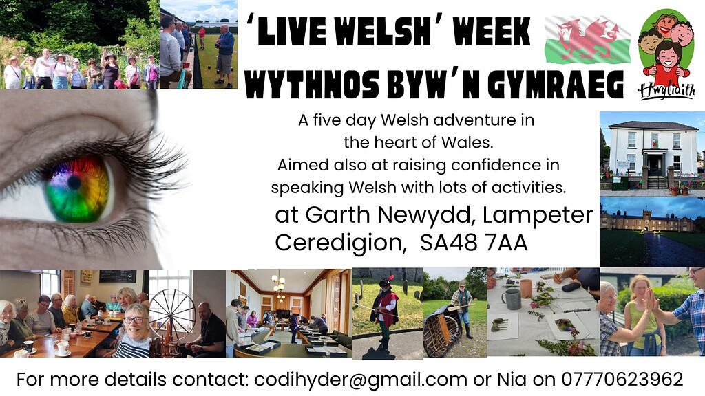 Dates for 2025 released - Live Welsh Weeks / Wythnosau Byw’n Gymraeg 🥳 ...